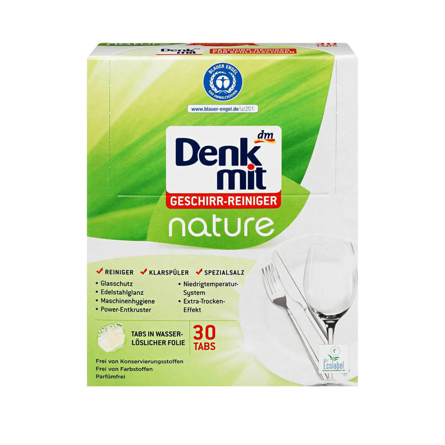 Купити Органічні таблетки для посудомийних машин Denkmit Nature ...